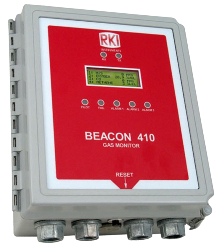 Beacon 410 4 Channel Wall Mount Gas Detection Controller - Control ...