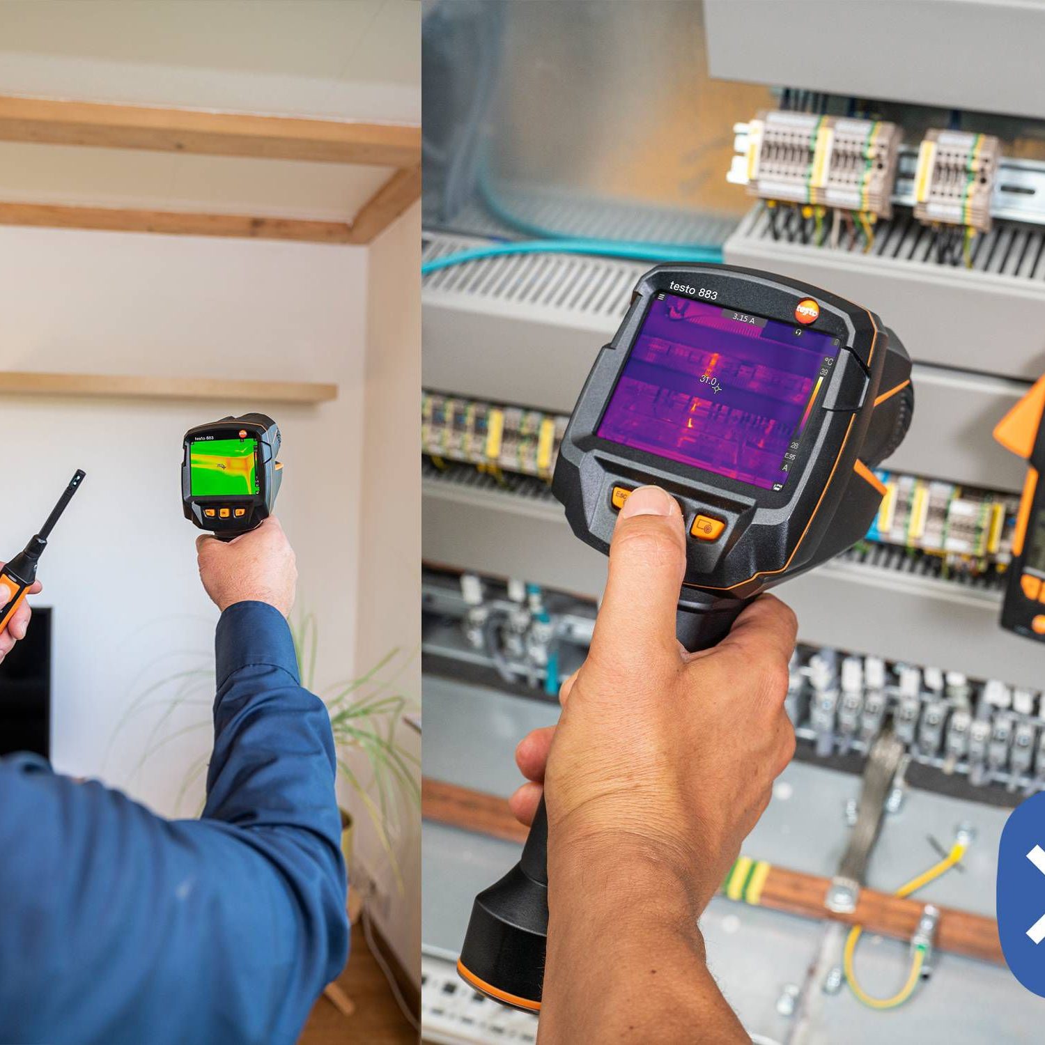 Testo 883 Kit - Control Equipment