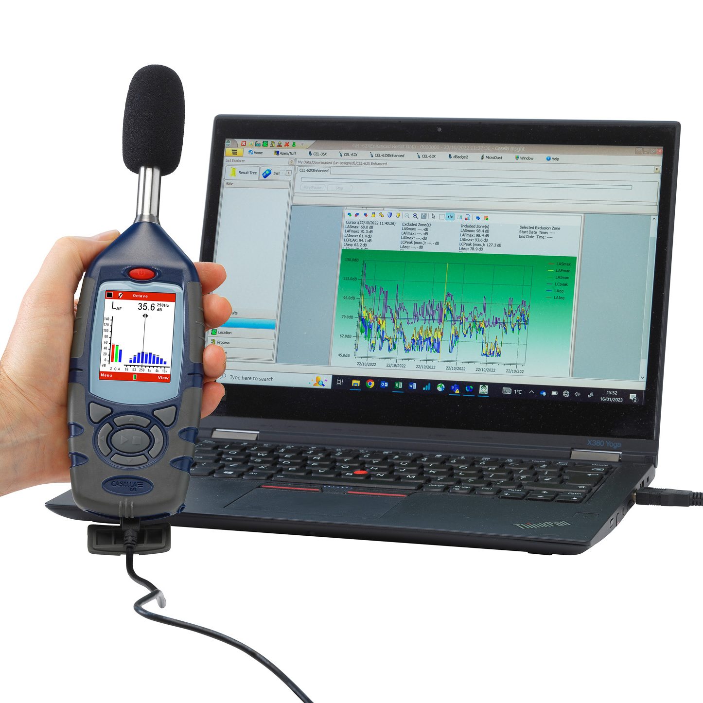 SERIES 620 Enhanced Digital Sound Level Meter - Control Equipment