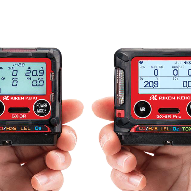 GX-3R – Four Gas personal monitor - Control Equipment